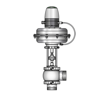 Control valves | Butterfly valves and single-seat control | Kieselmann